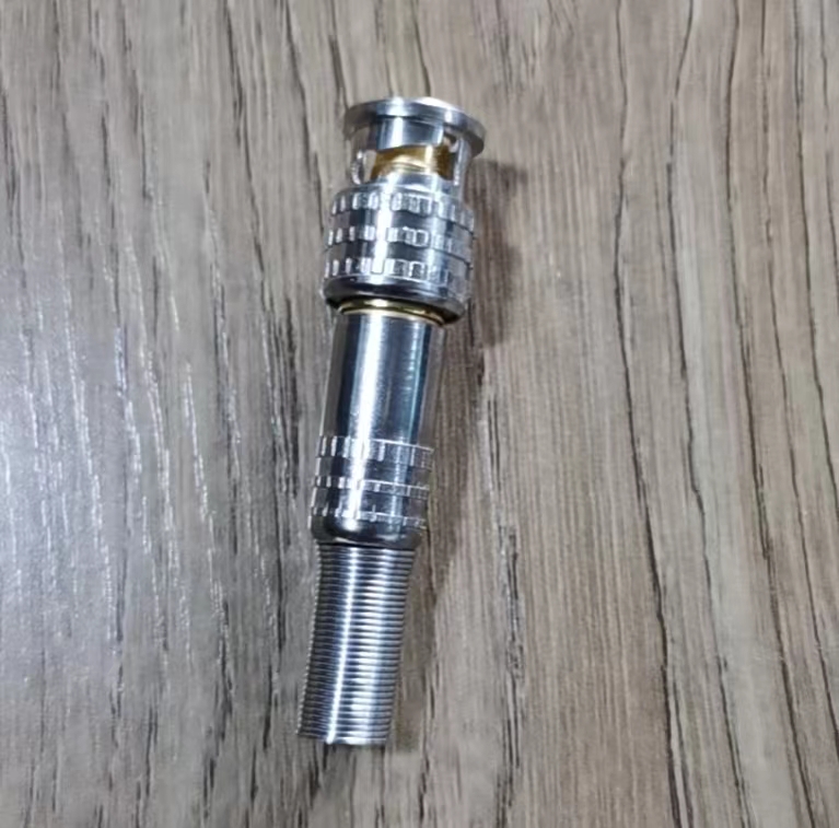 【店铺订单满200元起送】视频线接头BNC视频母头 针芯 纯铜 免焊接-融创集采商城