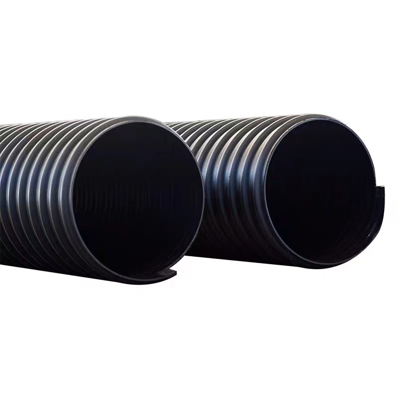 国产HDPE双壁波纹管排水管道DN300 SN8 6米/根-融创集采商城