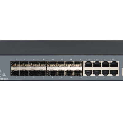优力普(UNIPOE)，16光口+8电口+2光口千兆交换机，RZ-S3126F-8G2F，16个千兆SFP光插槽+8个千兆电口+2个上行千兆SFP光插槽，交换容量：336Gbps，包转发率 ...