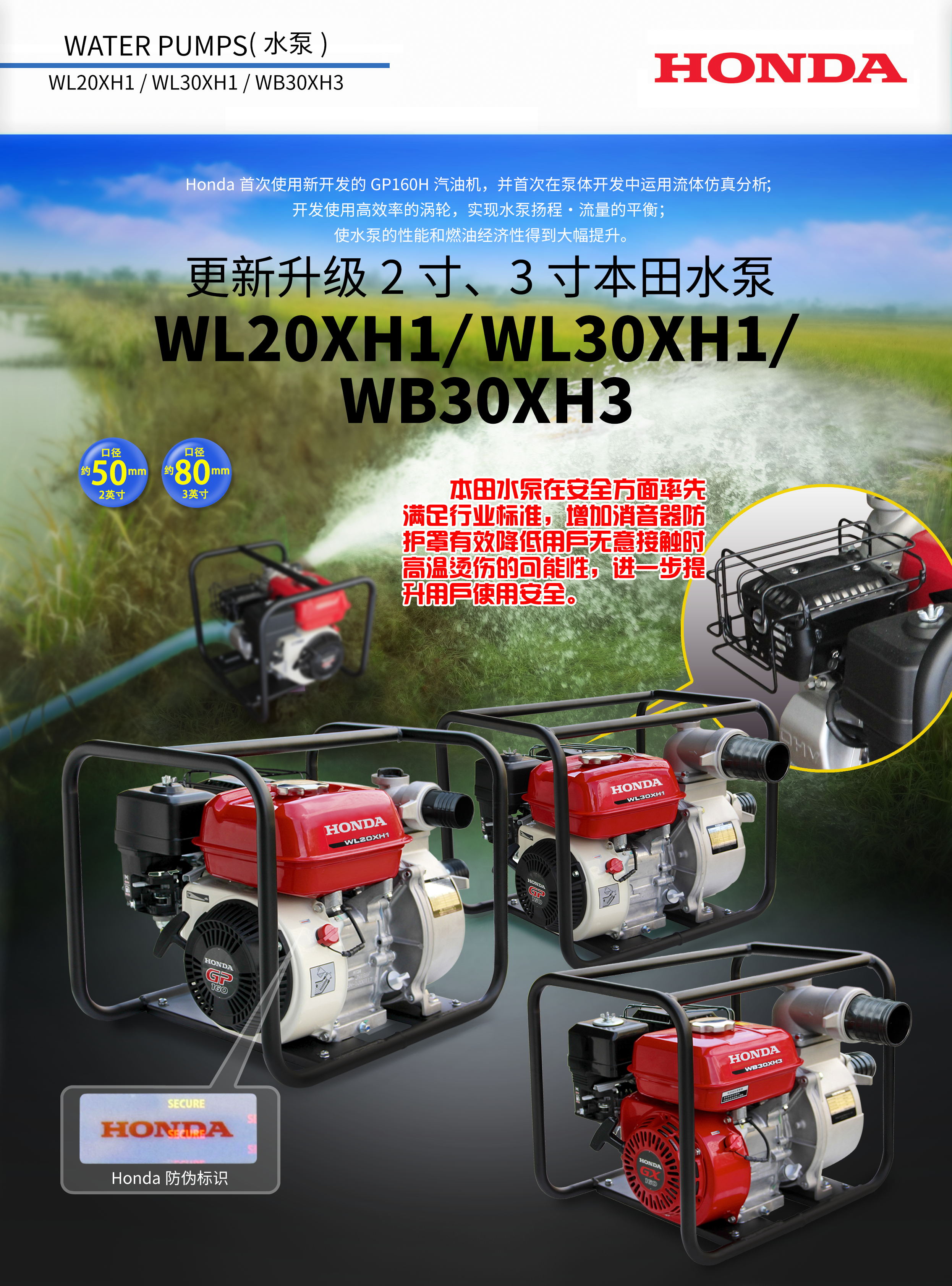 本田2寸水泵WL20-融创集采商城