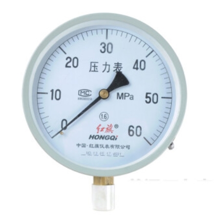 红旗牌径向压力表Y150弹簧管压力表 Y150 0-25MPA-融创集采商城