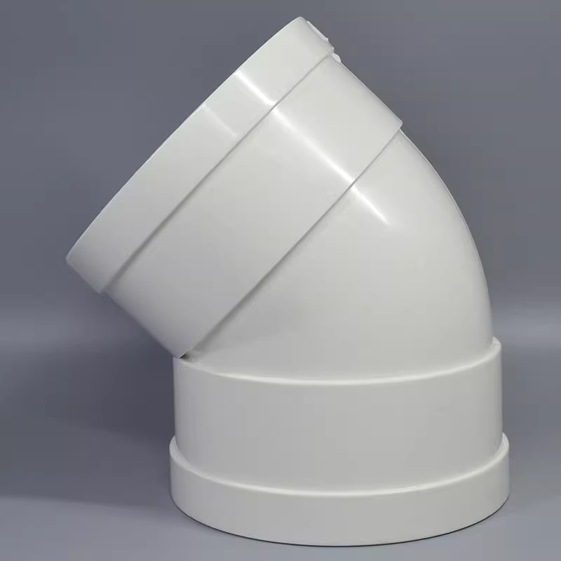 【直采】 PVC排水管接头下水管 DN50*45°弯头（个）-融创集采商城