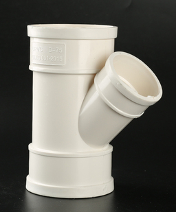 公元 PVC45°斜三通 75*50-融创集采商城