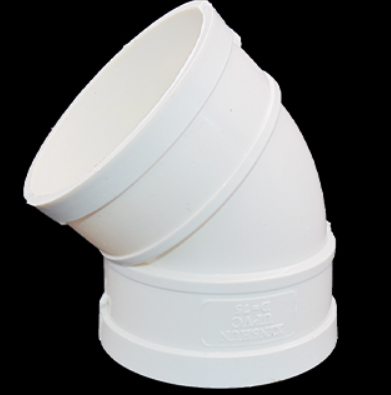 【自由贸易】PVC排水管弯头-45度直角弯下水110mm-融创集采商城