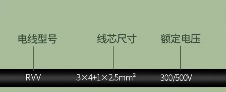 【华南自由贸易】【仅供海南地区】兴帆珠江 纯铜电线rvv电缆线软护套线3*4+1*2.5平方4芯电缆（100米\卷）-融创集采商城