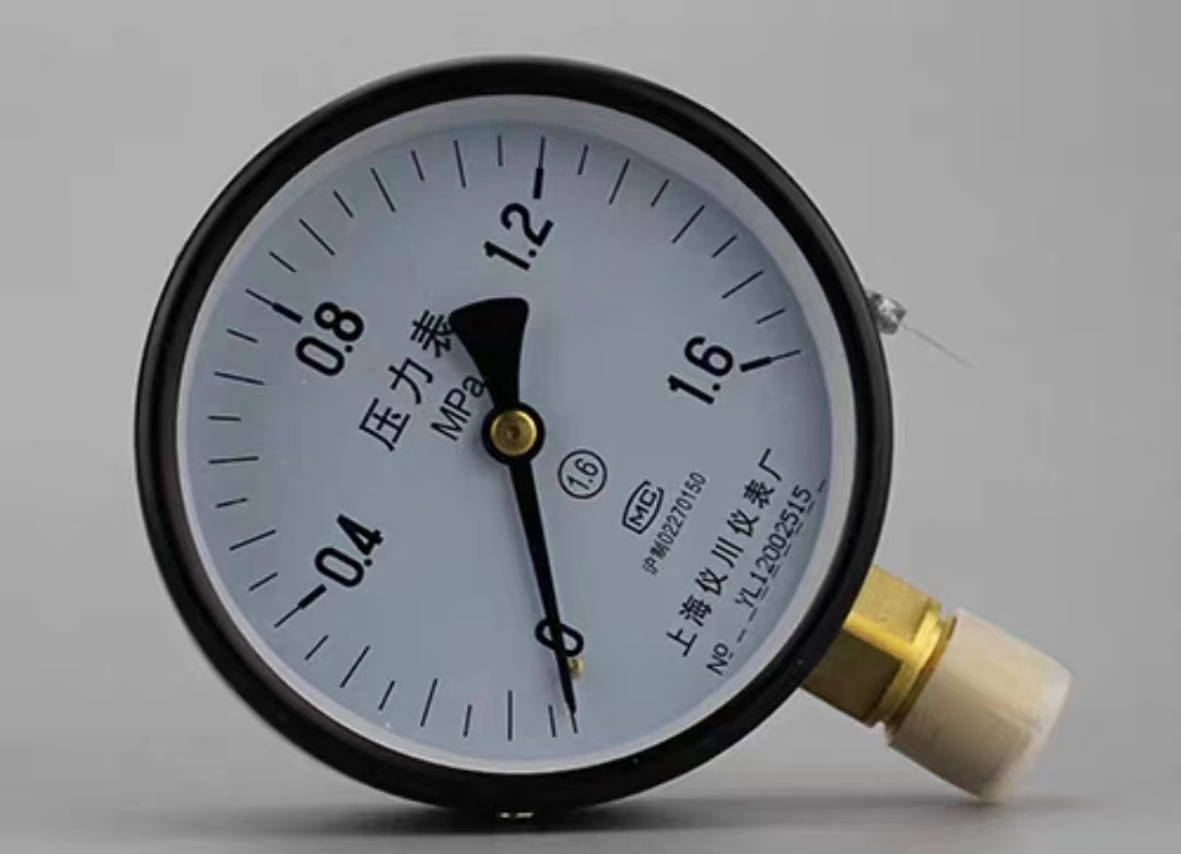 水用压力表用Y100,面径100毫米，量程，1.6MPA或者2.5MPA-融创集采商城