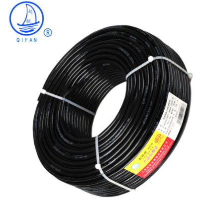 起帆(QIFAN)电线电缆 RVV3*1.5平方国标铜线 3芯三芯室外软护套线电源线 黑色100米【现货】-融创集采商城