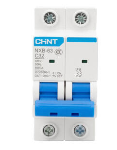 正泰（CHNT）NXB-63-2P-C32 家用空气开关 过载空气开关 DZ47升级款小型断路器 2P32A-融创集采商城