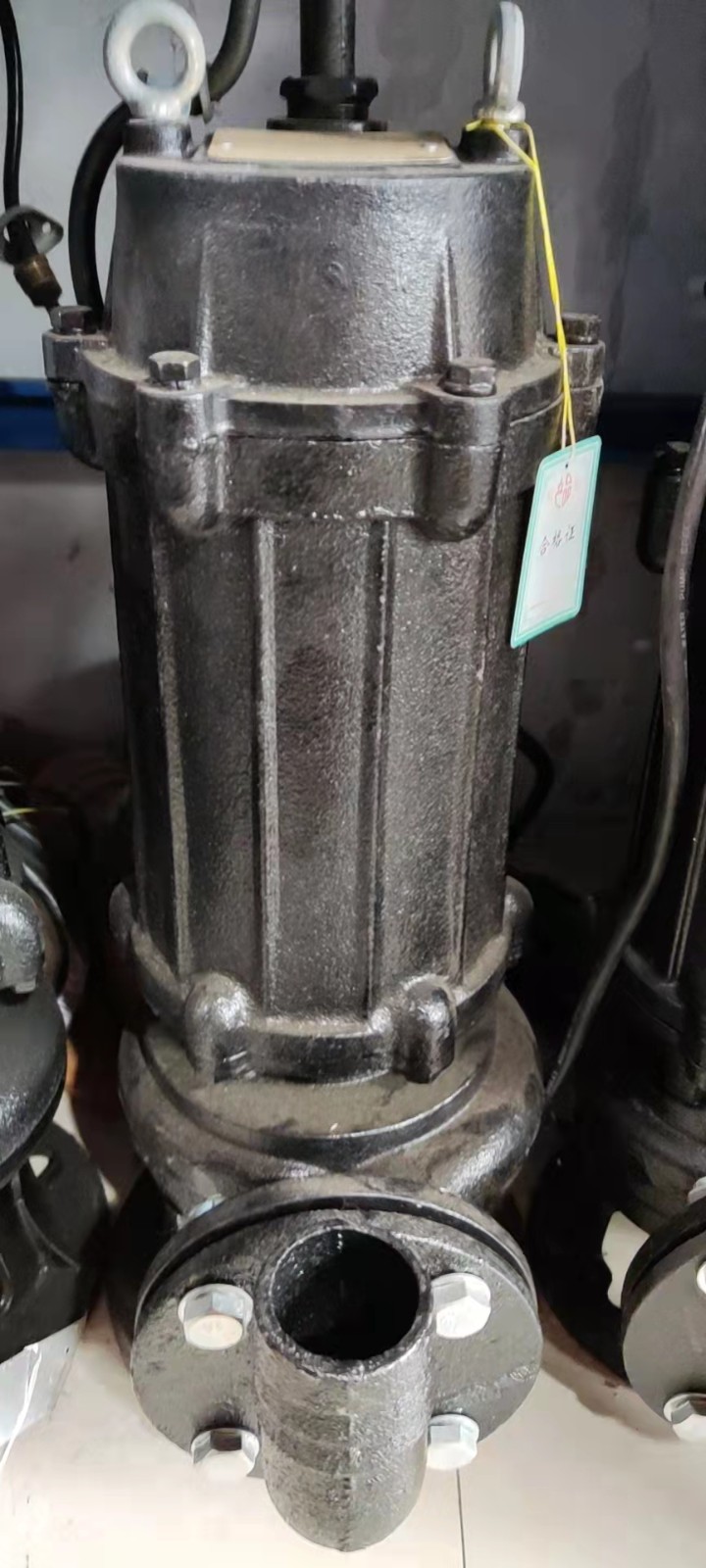 人民无堵塞排污泵 水电压380v 扬程20米 配管50mm 功率2.2kw-融创集采商城