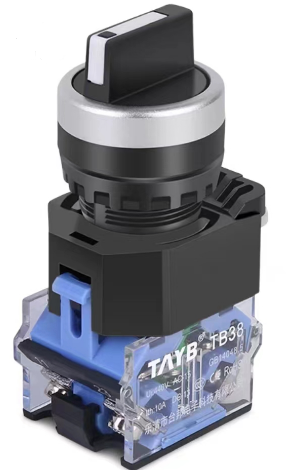 台邦 三挡选择开关 TB38旋钮开关3档-融创集采商城