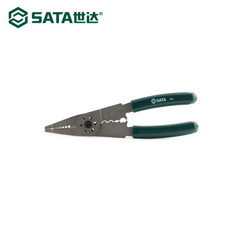 世达（SATA）97521 汽车专用七合一剥线钳8"-店铺满200元起送-融创集采商城