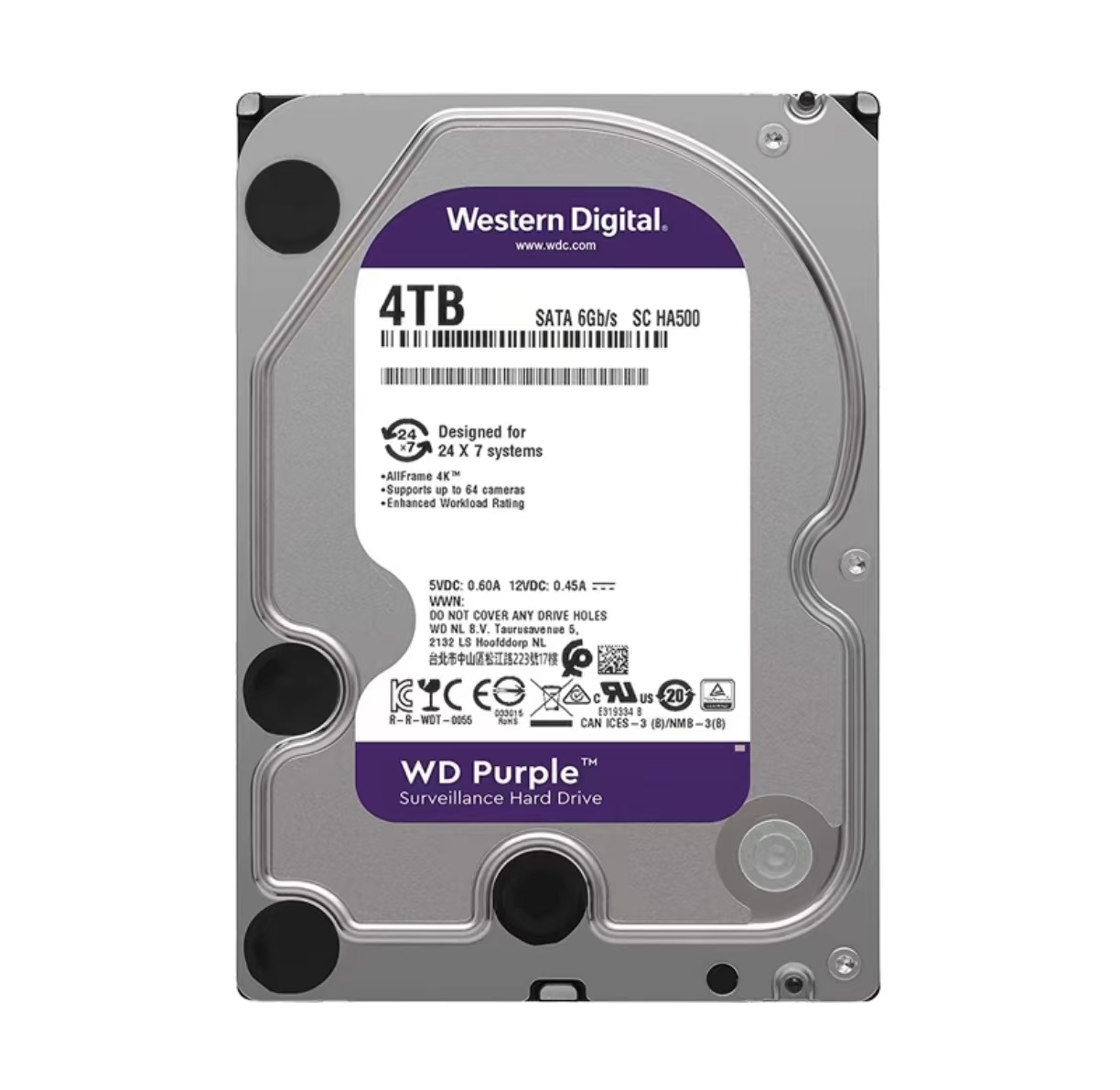 国产-机械硬盘-适用WD/西数/4T-1个起订-7个工作日-华南大区-融创集采商城