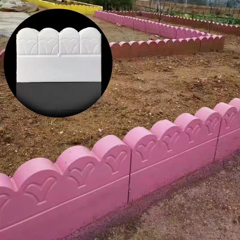 水泥磨具庭院花坛侧石围砖模型40*25*5（单位：块）-融创集采商城