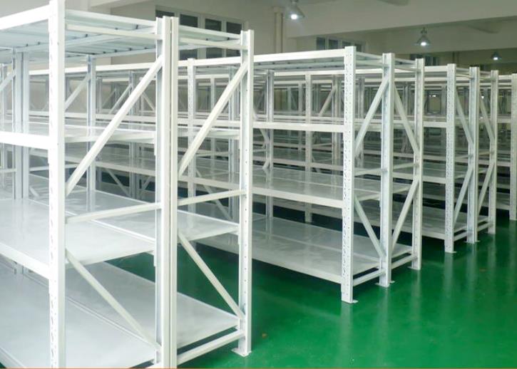 国产，仓库货架仓储储物间货架，中型货架，规格：长2米*高2米*深度60cm，承重200KG，标配4层搁板，材质：冷轧钢板，一组价格【仅限无锡 ...