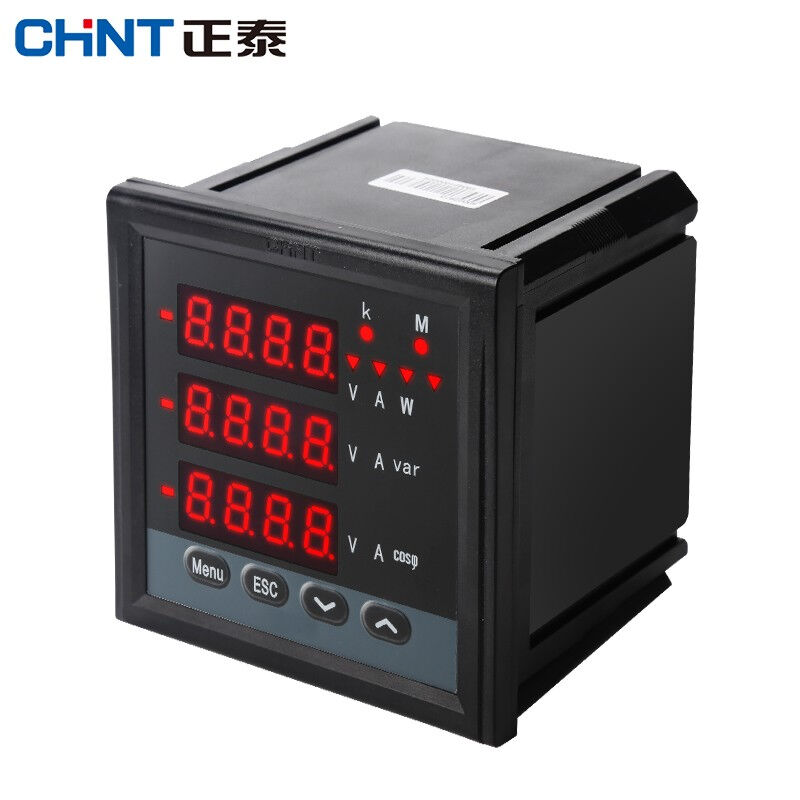 正泰CHNT 三相数显多功能电表 PD666-3S4 380V 5A-融创集采商城