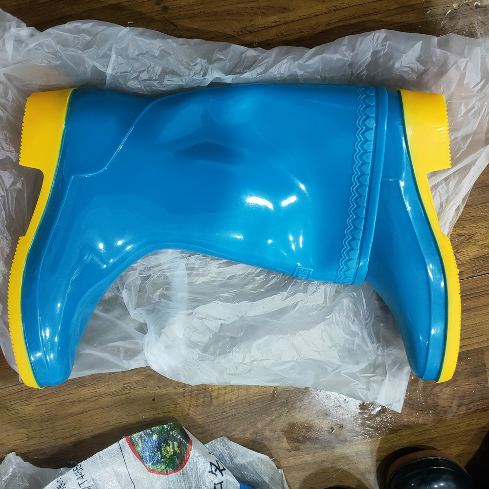 （36-45码）中筒蓝色雨鞋（防台防汛）-融创集采商城