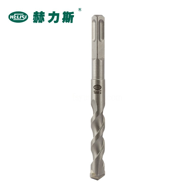 赫力斯电锤钻四坑方柄钻头16mm*200mm；材质：高强度硬质合金-融创集采商城