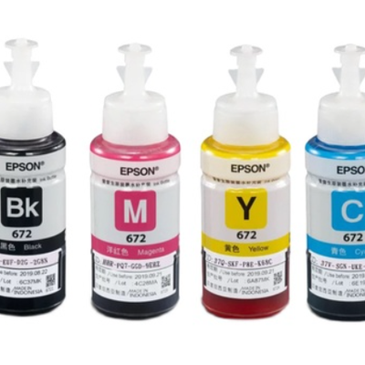 【自由贸易】爱普生672连供打印机墨水-四色一套-融创集采商城