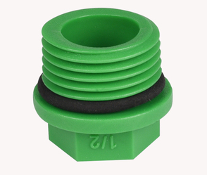 可尚大PPR外丝堵头Φ20*1/2常规-融创集采商城