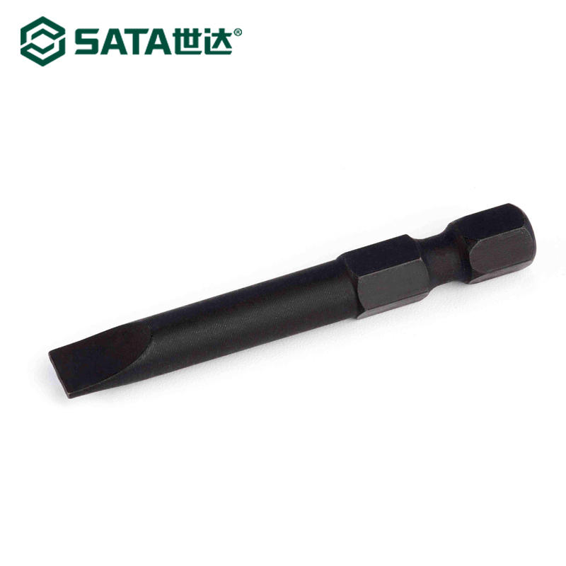 世达（SATA）59012-50 10件套1/4"系列50MM长机用一字批头10MM-店铺满200元起送-融创集采商城