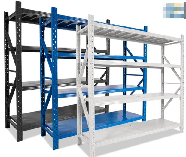 仓储货架置物架多层家用库房储物架货物架仓库货架商用铁架子 轻型 150*40*200CM 四层货架 ZY082202-融创集采商城