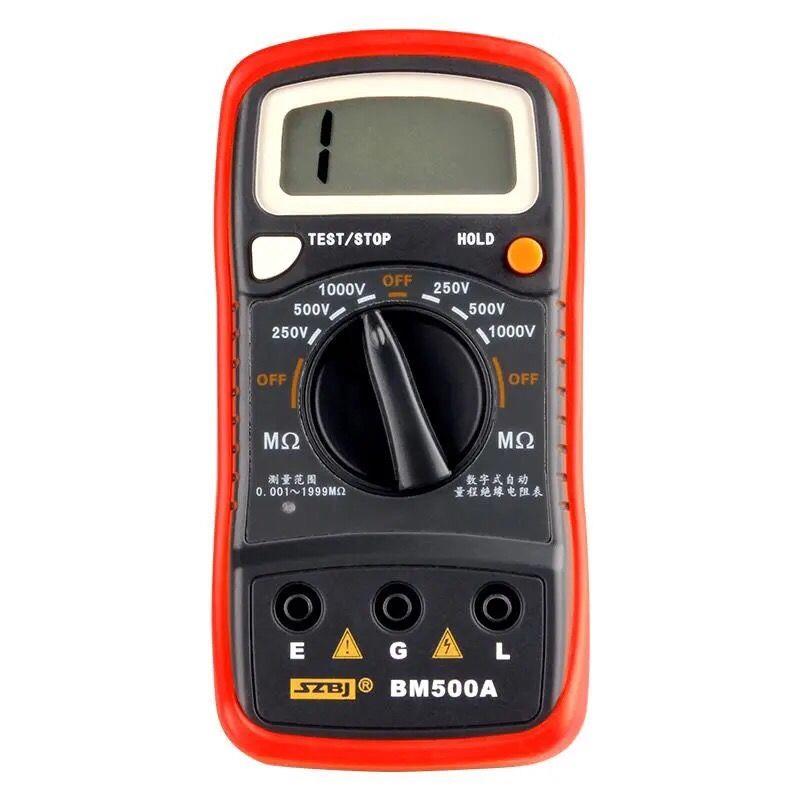 兆欧表，摇表，绝缘电阻测试仪BM500A标配，范围0-2000M-融创集采商城