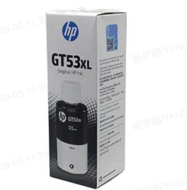 【直采】大正 GT53XL (1VV21AA）黑色 适用HP Ink Tank Wireless 411（单位：瓶）-融创集采商城
