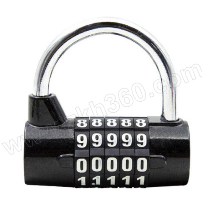 BAOPINFANG/寶品坊 五位U型密码锁 06-5H 黑色 密码位数10-融创集采商城
