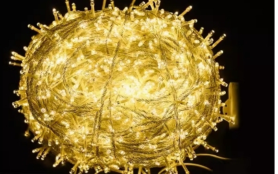 【天津】闪灯串灯满天星家用户外挂树上装饰氛围布置暖光串灯50米500灯-融创集采商城