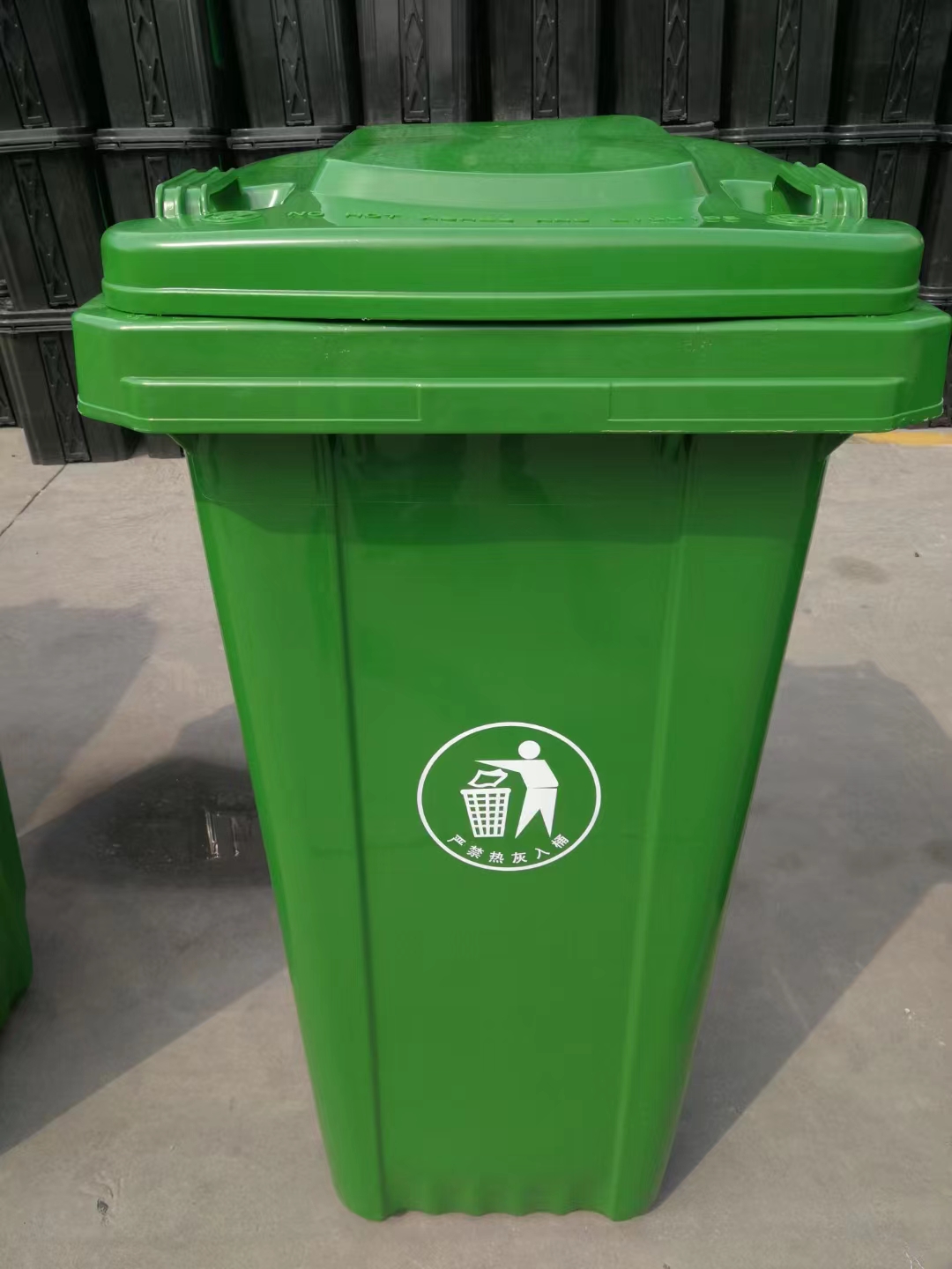 HJPC(环洁塑业） 100升塑料垃圾桶-无脚踏-融创集采商城