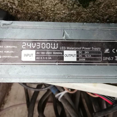 LED驱动电源 24V 300W AC 50/60Hz AC3.1-2.3A DC12.5A （单位：个）-融创集采商城