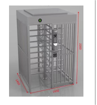 恩博-NBO-E120-D,规格1450*1450*2200mm，摆臂长600mm，材质不锈钢304. IC/ID刷卡一体机（型号NBO）1套 ...